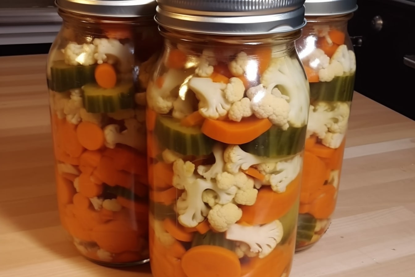 Torshi Makhloot – Persian Torshi Mixed Cabbage Vegetable Pickle Recipe