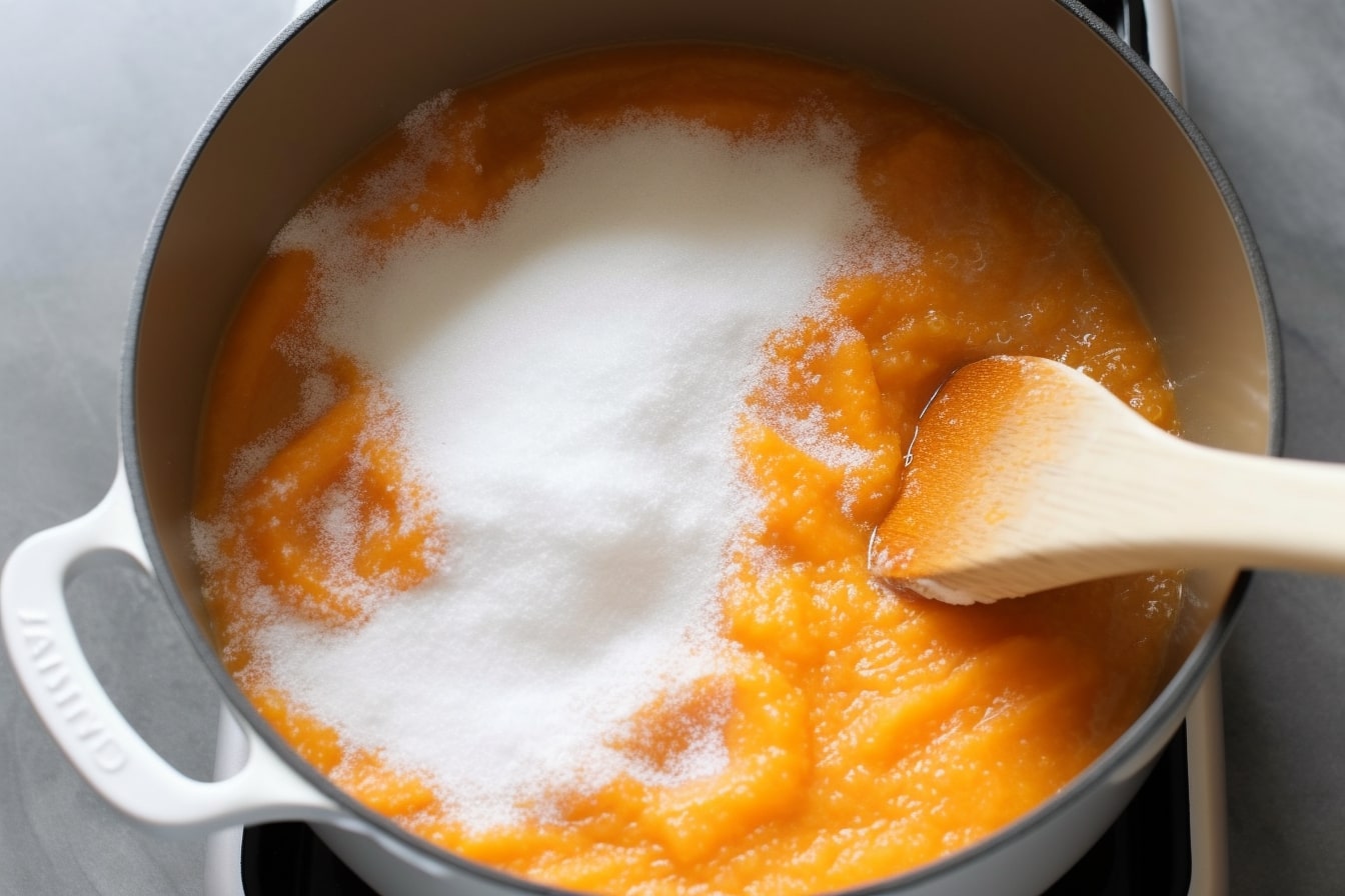 Persimmon Jam Canning Recipe And Step-by-step Preserve