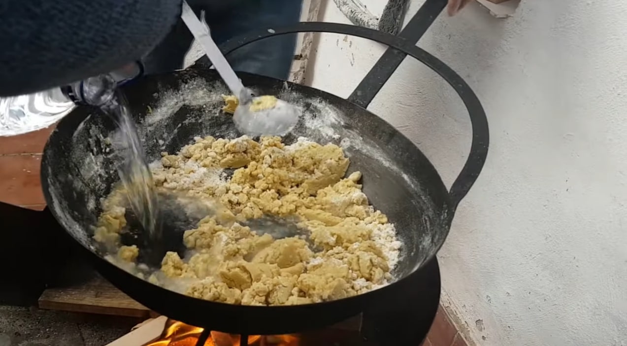 Gachamiga - A Winter Southern Spanish Dish