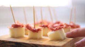 Melon Con Jamon - Ibérico Ham With Melon Tapas